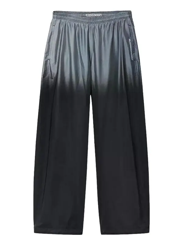 Alexander Wang Reflective Gradient Track Pants - Black
