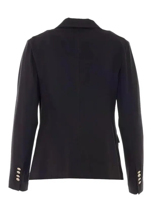 CIRCOLO 1901 Buttoned Blazer - Black