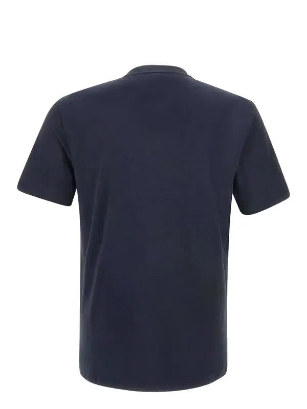 EA7 Tonal Logo Print T-shirt - Blue