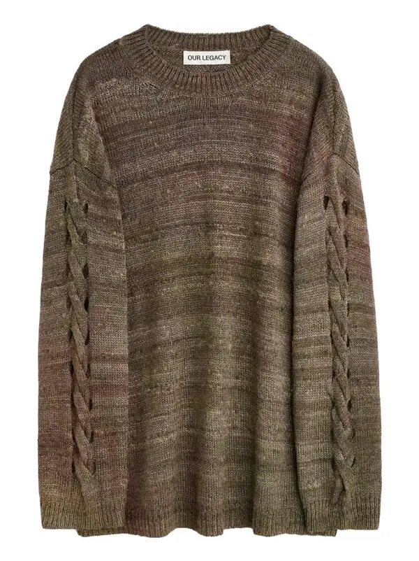 Our Legacy Crew-neck Sweater - Brown