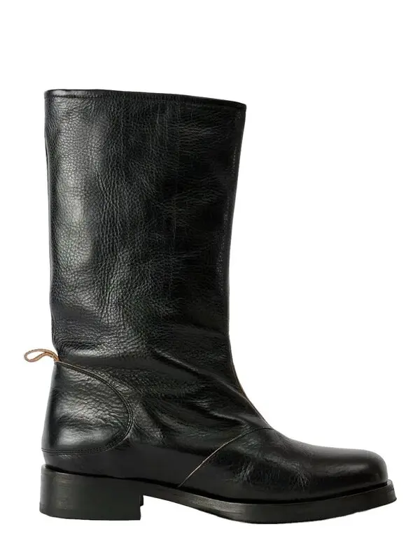Our Legacy Haul Camion Leather Boots - Black