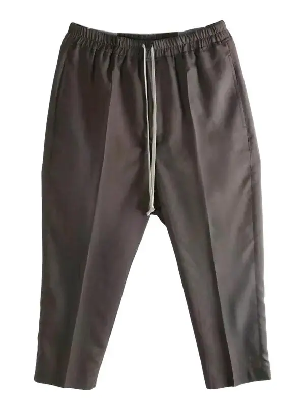 Rick Owens Elastic-waistband Trousers - Brown