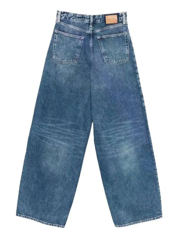 Ag Maxi Relax Wide-leg Jeans - Blue