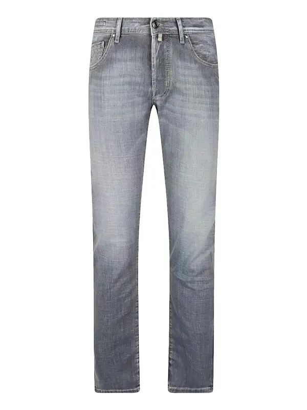 Jacob Cohen Cotton Trousers - Grey