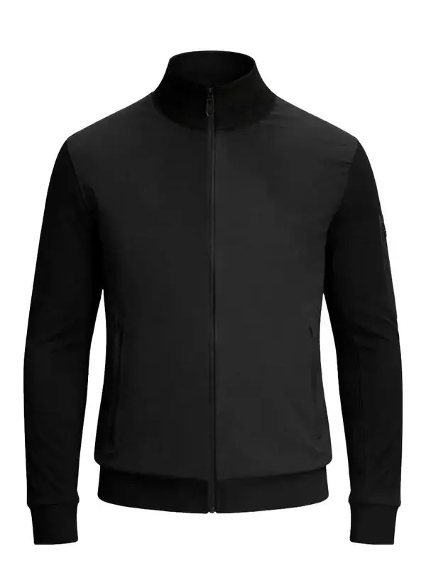BOSS Zip-pocket Sweater - Black