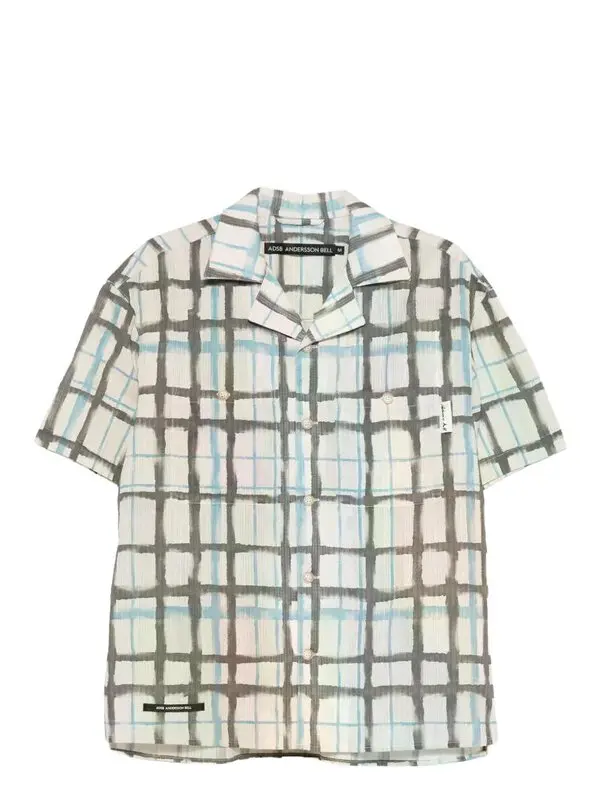 Andersson Bell Checked Shirt - Neutrals