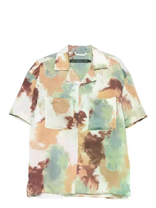 Andersson Bell Short-sleeve Pocket Shirt - Neutrals