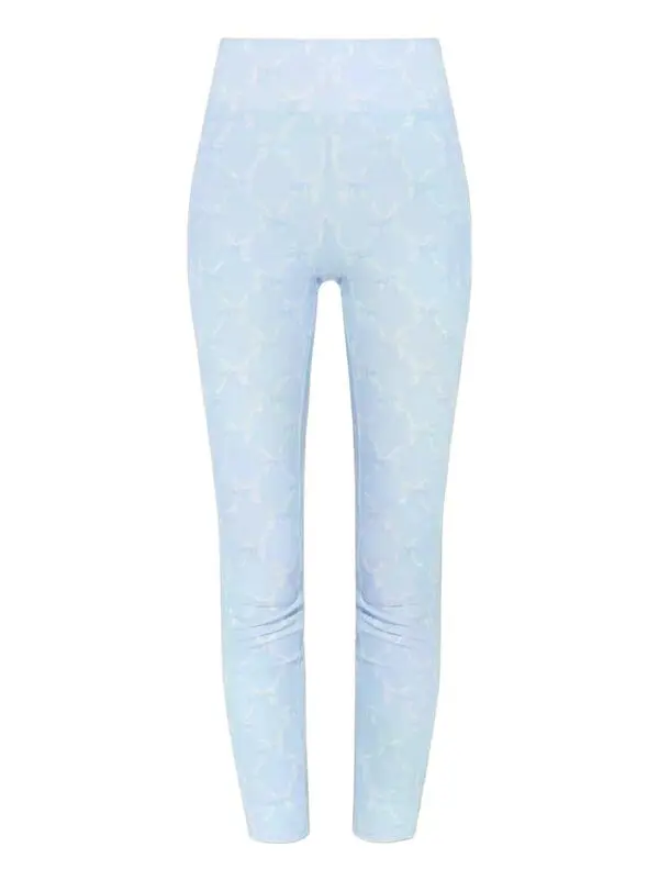 LoveShackFancy Bow Pattern Legging - Blue