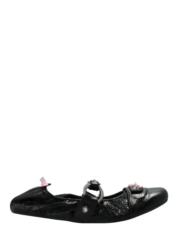 Balenciaga Ring Studded Pumps - Black