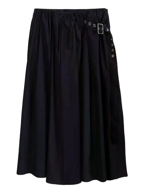 3.1 Phillip Lim Belted Midi Skirt - Blue