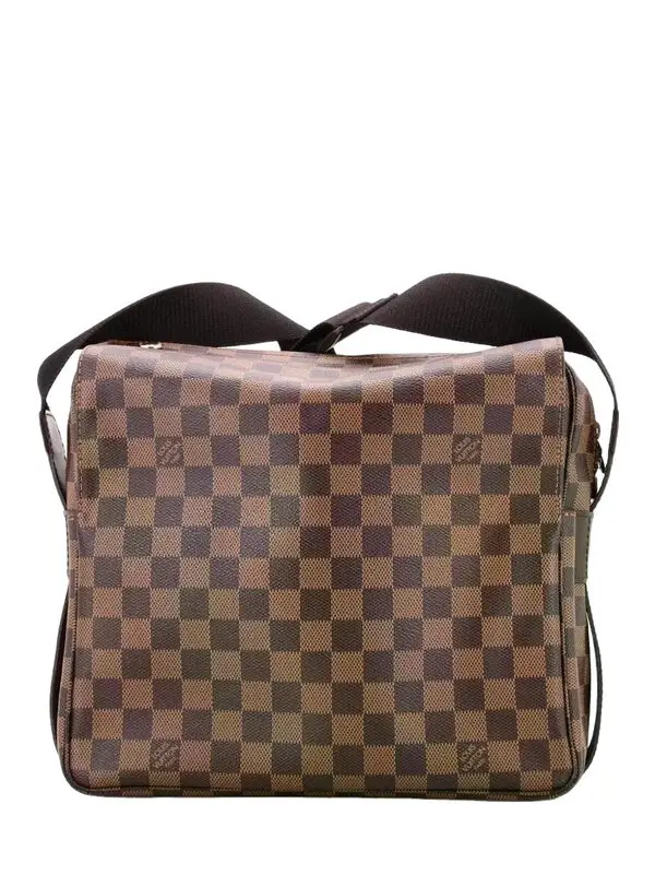 LOUIS VUITTON Naviglio Damier Crossbody Bag - Brown