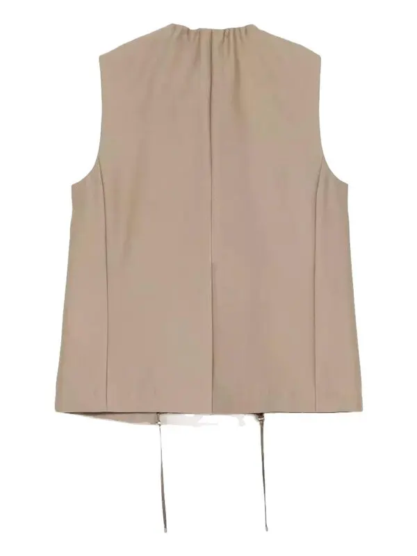 JNBY Deconstructed Waistcoat - Neutrals