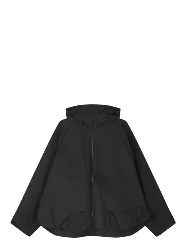 JNBY Drawstring Hem Hooded Jacket - Black