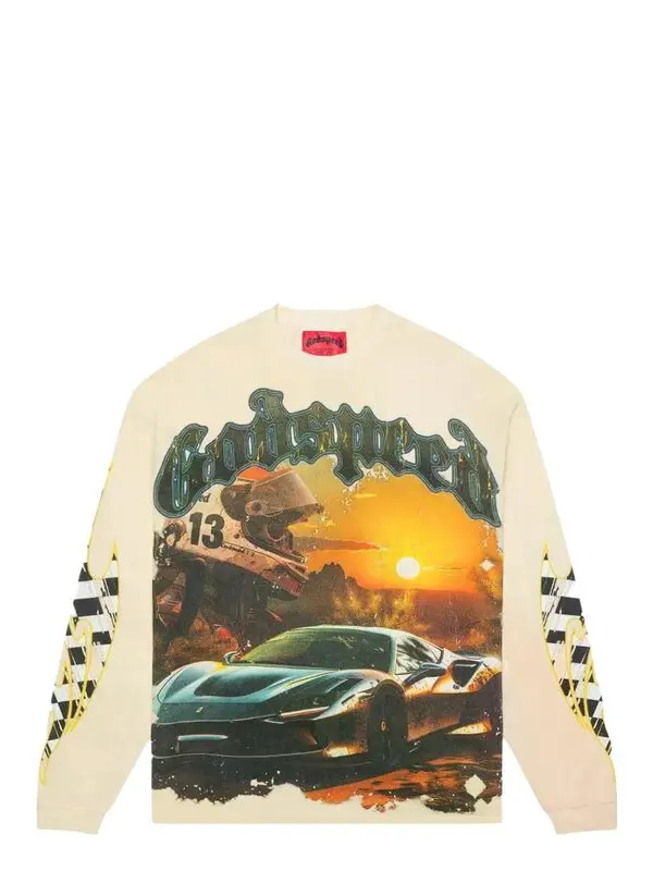 GODSPEED Sunset Drift T-shirt - Neutrals