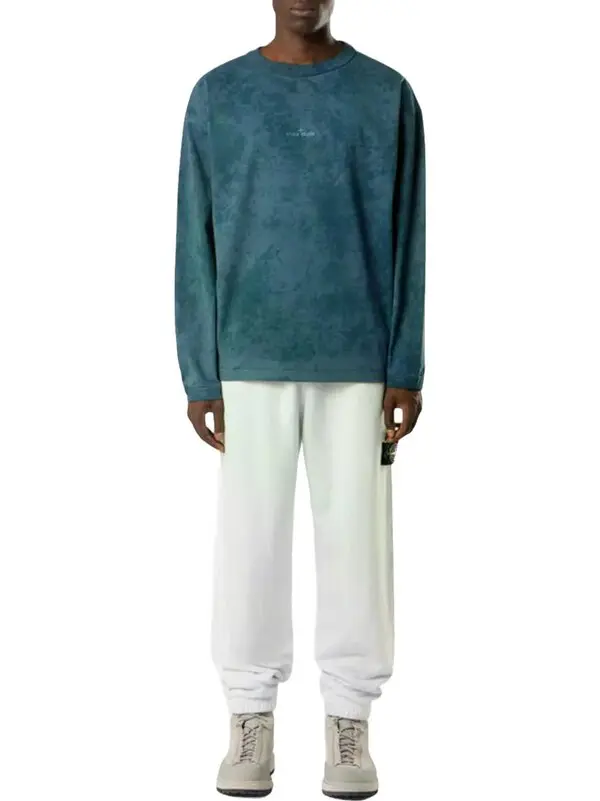 Stone Island Long-sleeve Graphic T-shirt - Blue