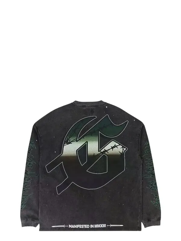 GODSPEED Long-sleeve Graphic Sweatshirt - Grey