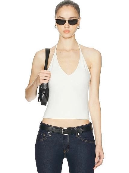 GRLFRND Halter Tank - Bone