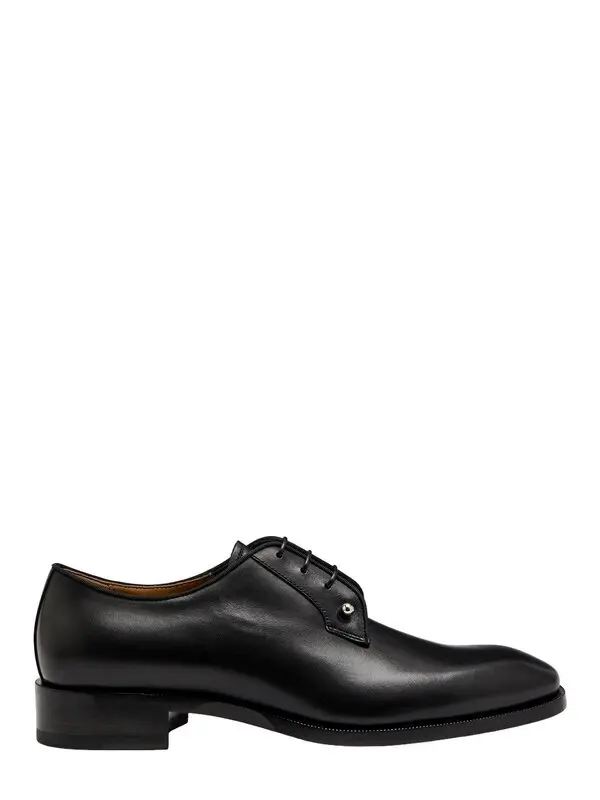 CHRISTIAN LOUBOUTIN Chambeliss Leather Loafers - Black