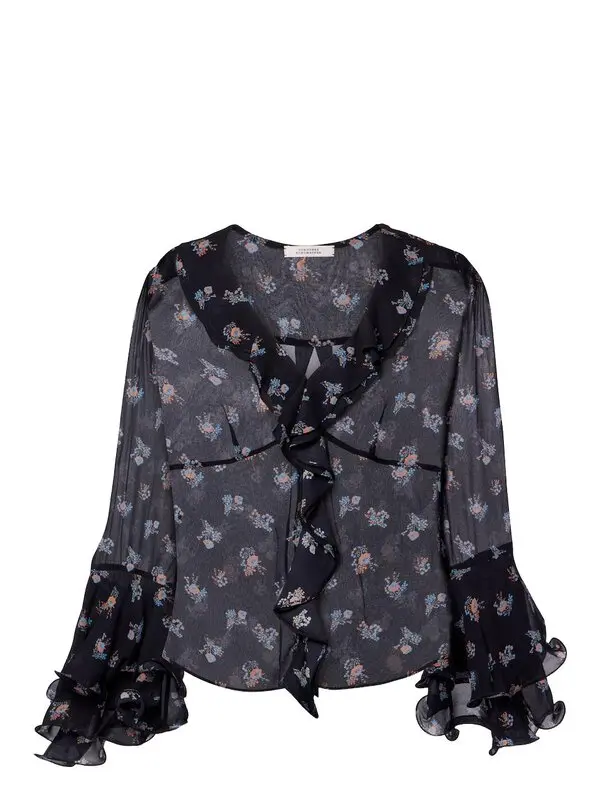 Dorothee Schumacher Floral Georgette Blouse - Multicoloured