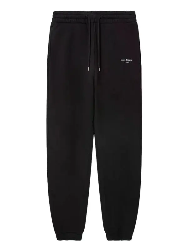 Axel Arigato Organic Cotton Track Pants - Black
