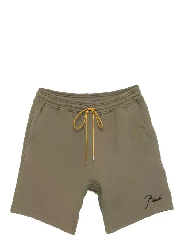 Rhude Classique Drawstring Shorts - Green