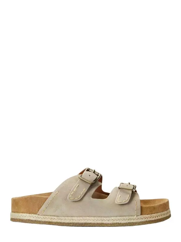 Polo Ralph Lauren Turbach Suede Sandals - Neutrals