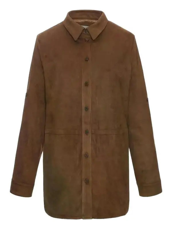 URBANCODE Buttoned Parka Camoscio - Brown