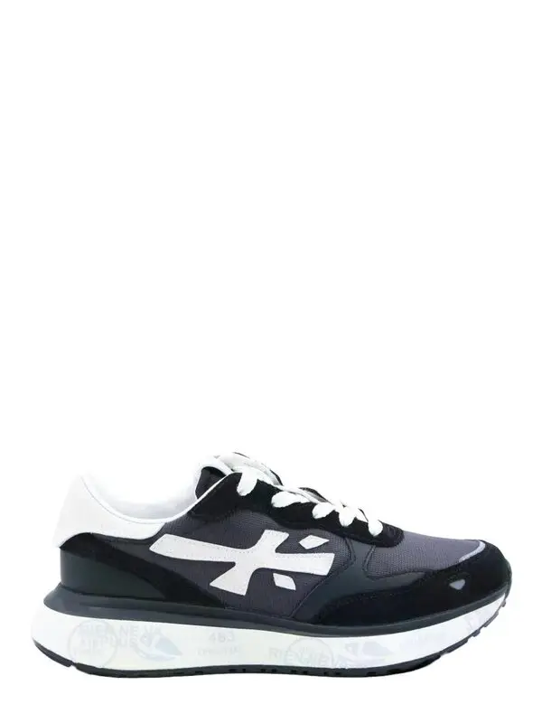 Premiata Lauryn Logo Suede Sneakers - Blue