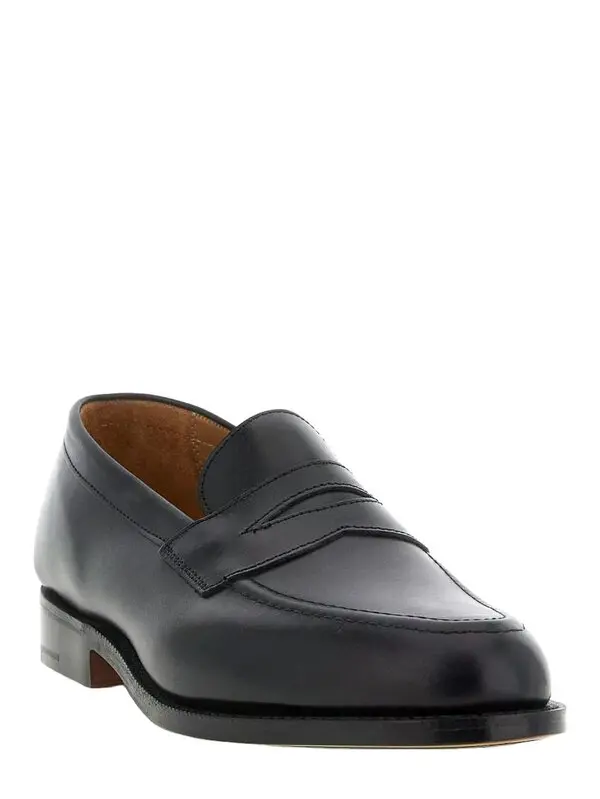 TRICKER'S Harvard Penny Loafers - Black