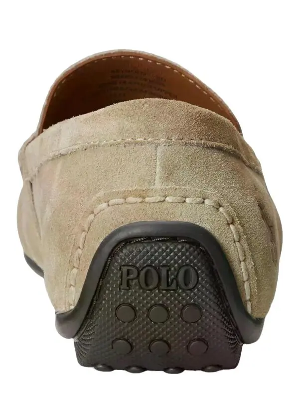 Polo Ralph Lauren Reynold Hand-stitched Suede Loafers - Neutrals