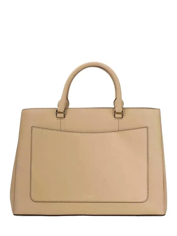 Ralph Lauren Logo-plaque Tote Bag - Neutrals