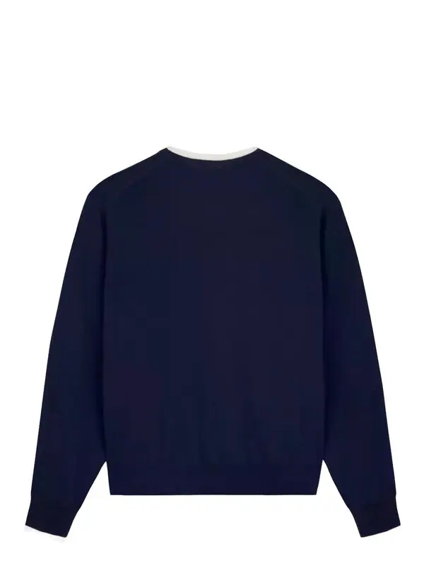 Vilebrequin Cashmere-merino Crew Neck Jumper - Blue