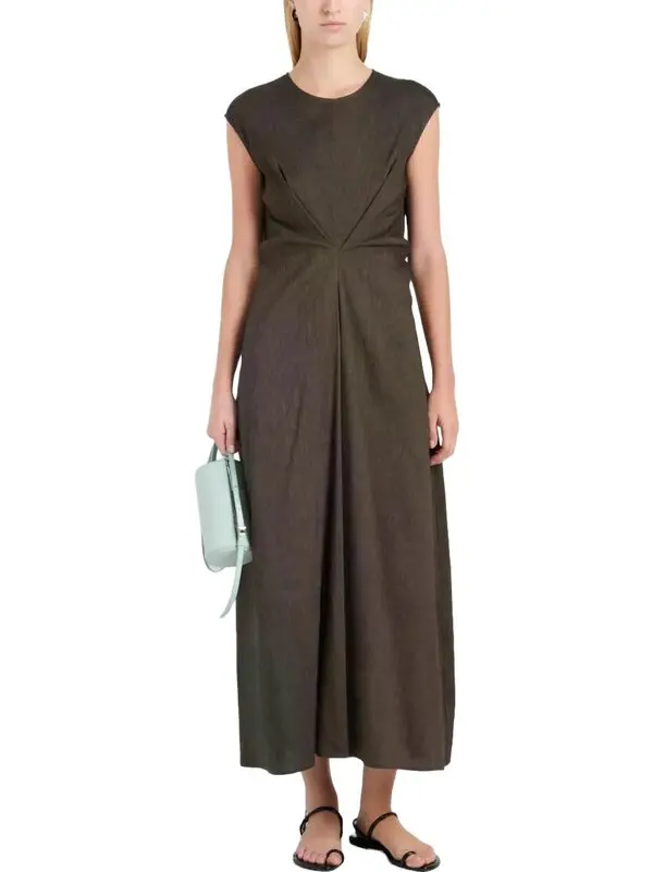 Proenza Schouler White Label Twisted Maxi Dress - Brown