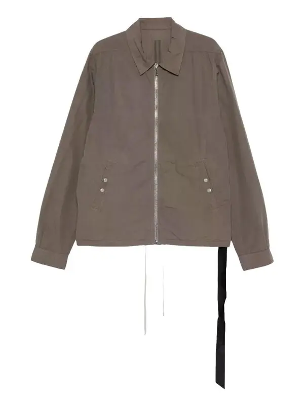 Rick Owens Zip-up Jacket - Brown
