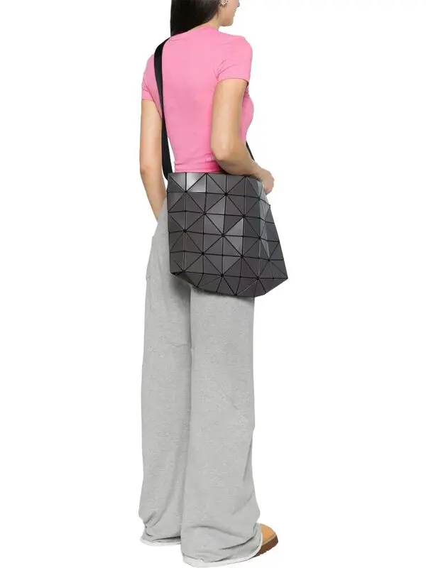 Issey Miyake Geometric Crossbody Bag - Grey
