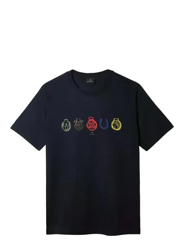 Paul Smith Graphic T-shirt - Blue