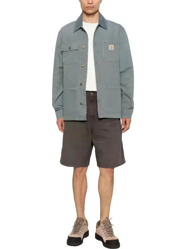 Carhartt Work In Progress Single Knee Shorts - Grey