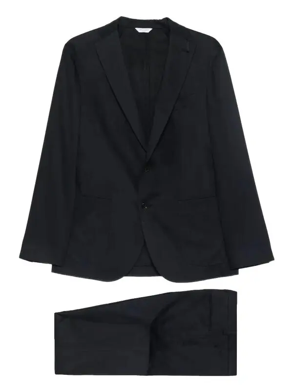 Boglioli Notched-lapel Blazer - Blue