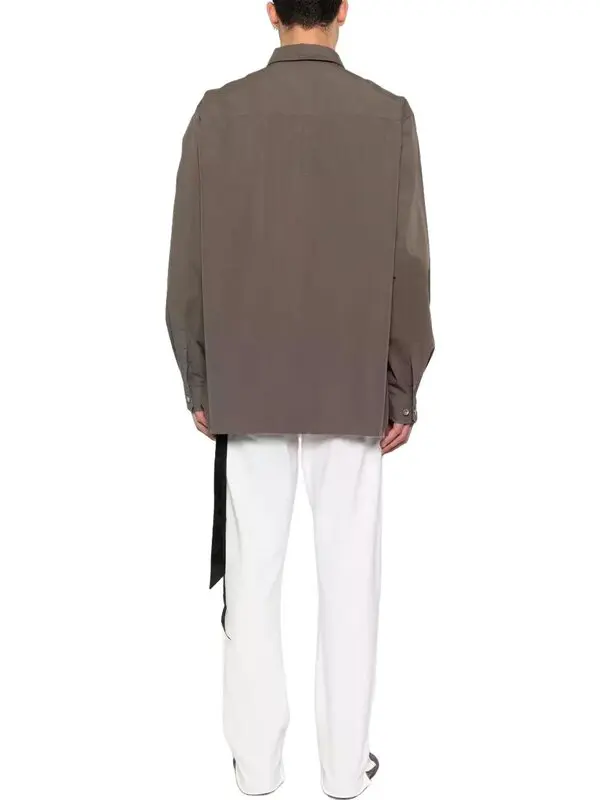 Rick Owens Flap-pocket Shirt - Brown