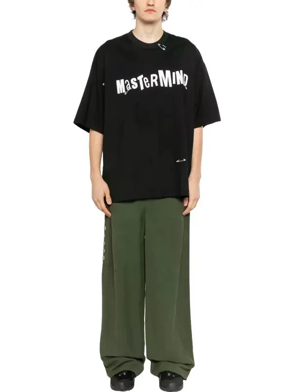 MASTERMIND WORLD Logo-print T-shirt - Black