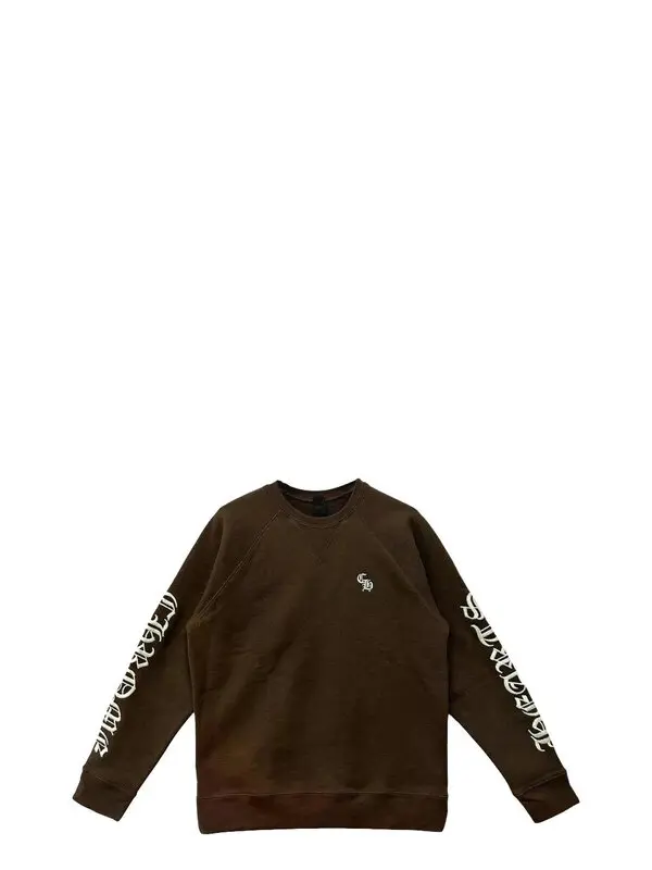 Chrome Hearts Embroidered Sweater - Brown