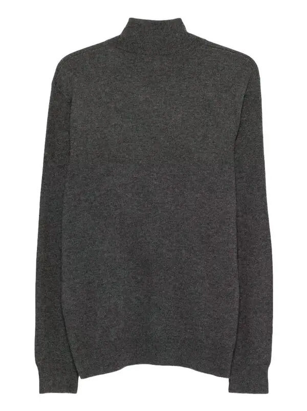 Brioni Mock-neck Sweater - Grey