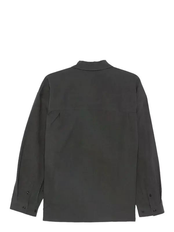 You Must Create Chest--pocket Shirt - Grey