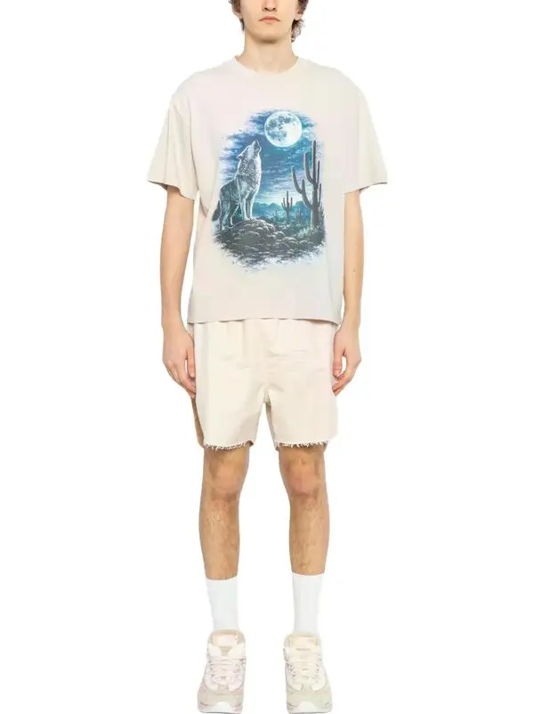 MELT Graphic-print T-shirt - Neutrals