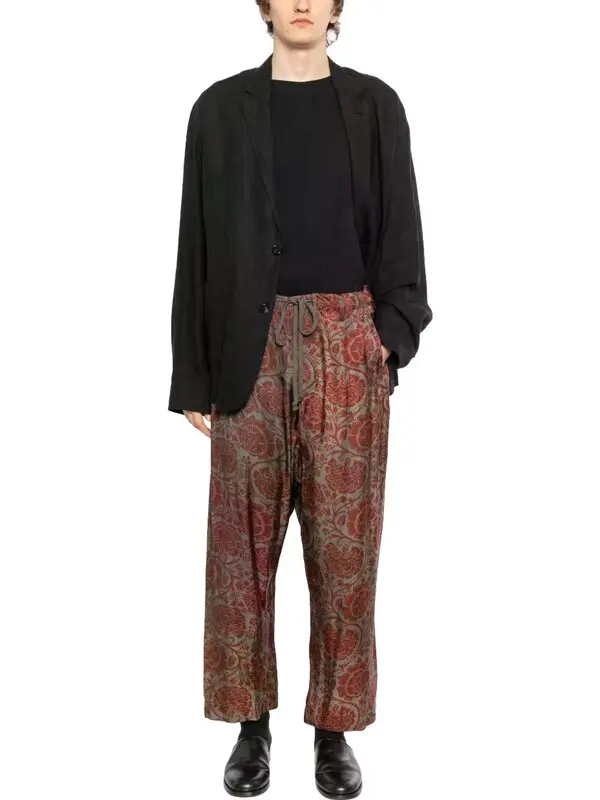 UMA WANG Perch Trousers - Red