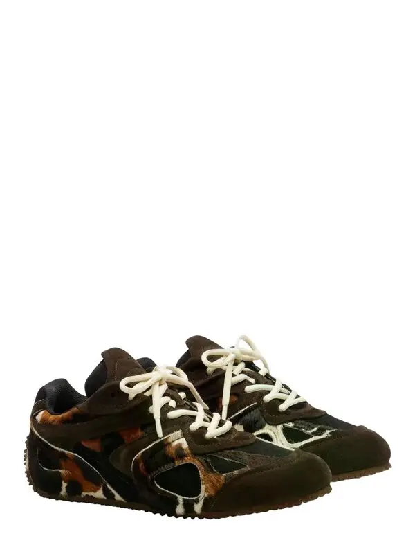 Axel Arigato Animal-pattern Lace-up Sneakers - Brown