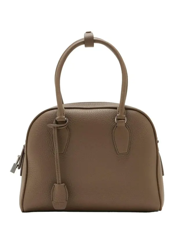 THE ROW India 10 Leather Bag - Brown