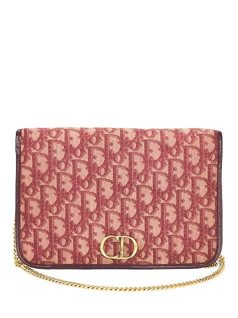 FWRD RENEW Dior Diorissimo Clutch - Red