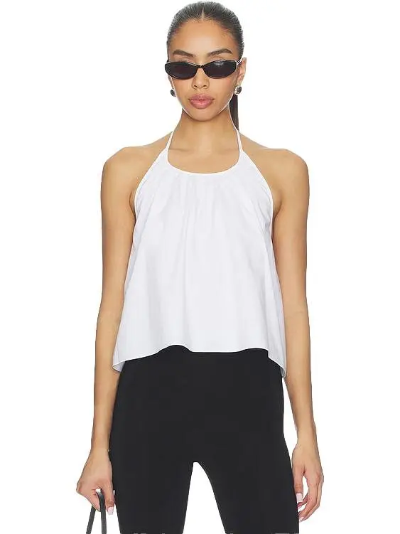 LOVERS AND FRIENDS Gweneth Halterneck Top - White