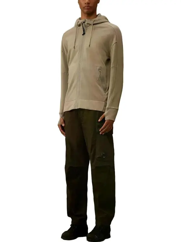C.P. COMPANY Zip-fastening Hoodie - Grey